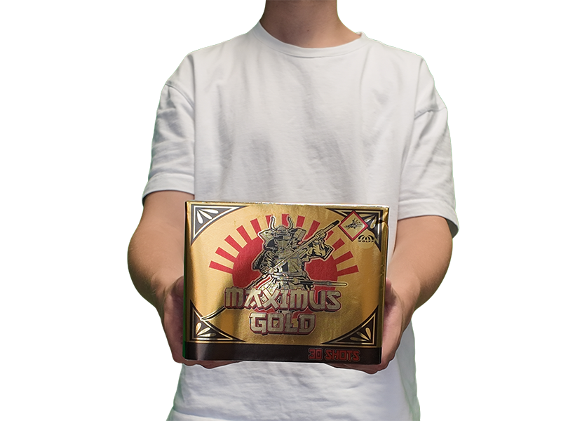 Maximus Gold | Bestel online bij Vuurwerk Van Langen Overasselt
